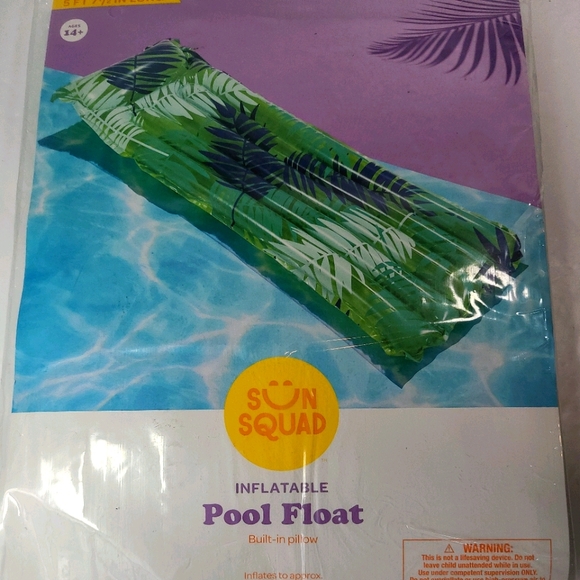 Sun Squad | Other | Inflatable Pool Float Raft Lounger Sun Squad | Poshmark